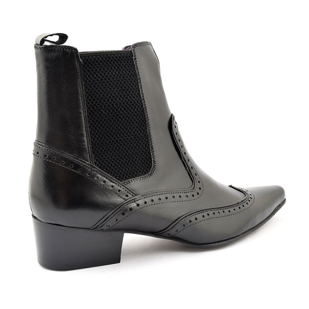 Buy Designer Mens Black Chelsea Boots | Gucinari